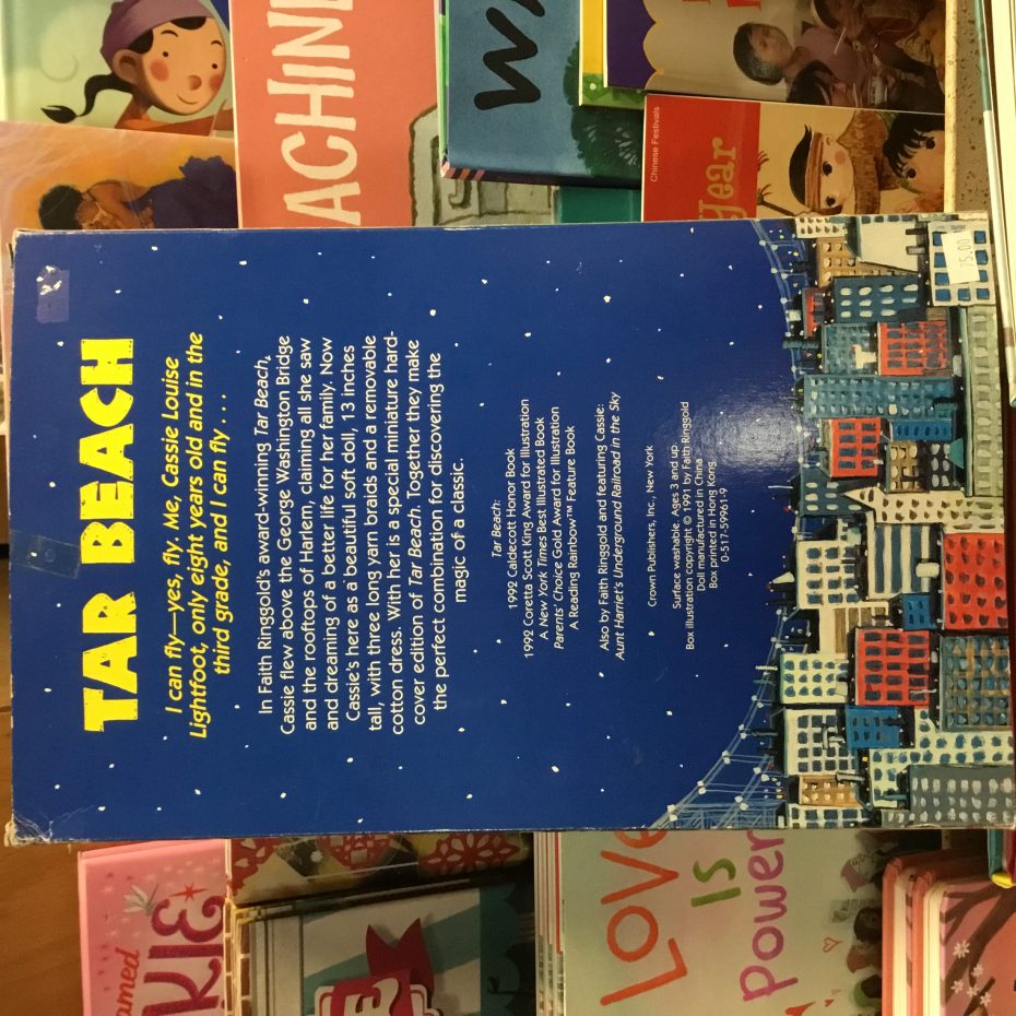 Tar Beach Cassie doll and book set by Faith Ringgold | The Book Beat ...